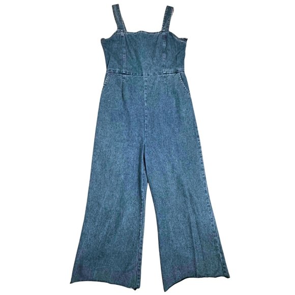 Pants & Jumpsuits | Toast Jeans Denim Jumpsuit | Poshmark